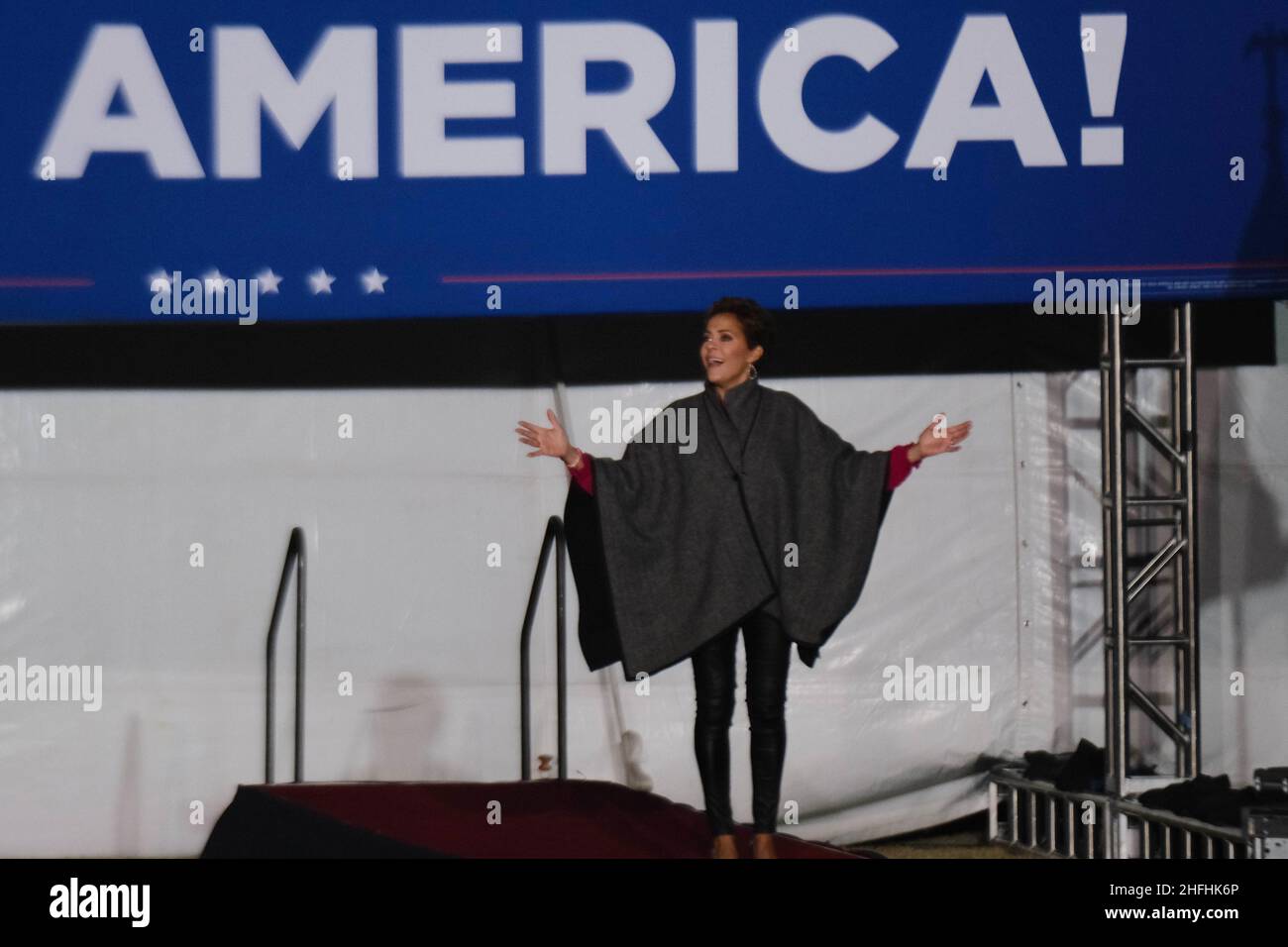 Florence, Arizona, USA. 15th Jan, 2022. Former President Donald Trump ...