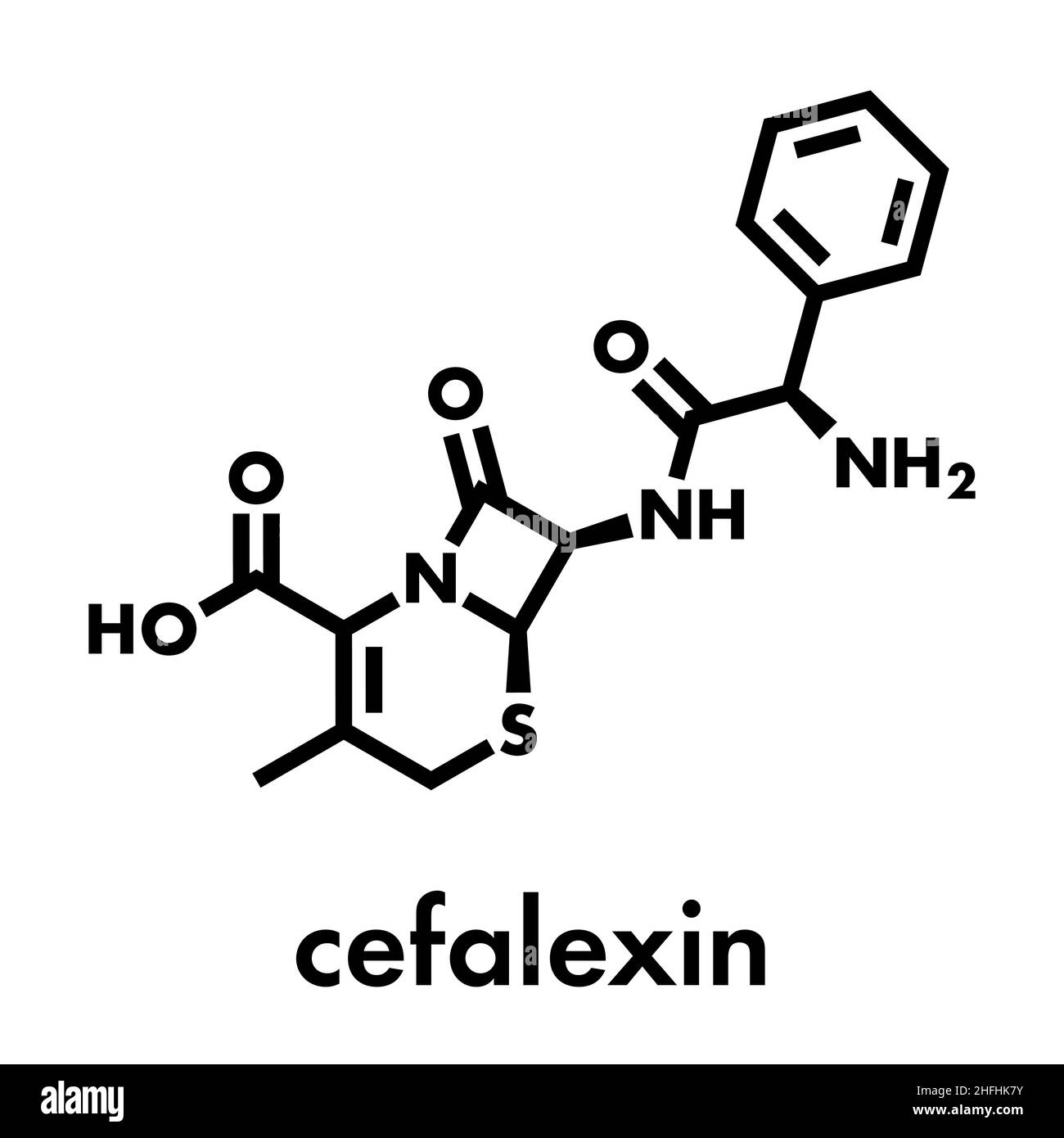 Cefalexin Stock Vector Images - Alamy