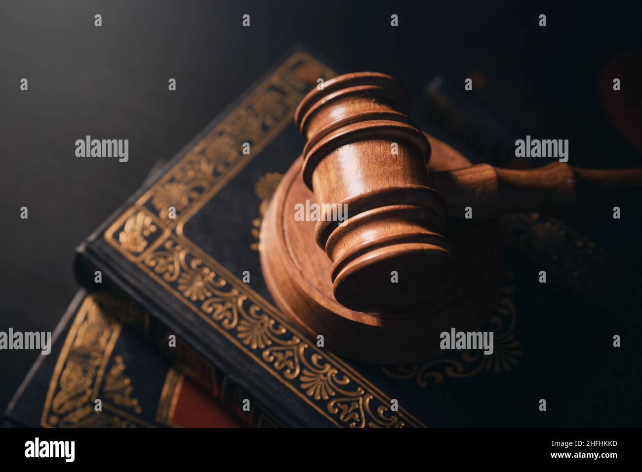 Weight scale and gavel. Legal, law and justice concept Stock Photo - Alamy