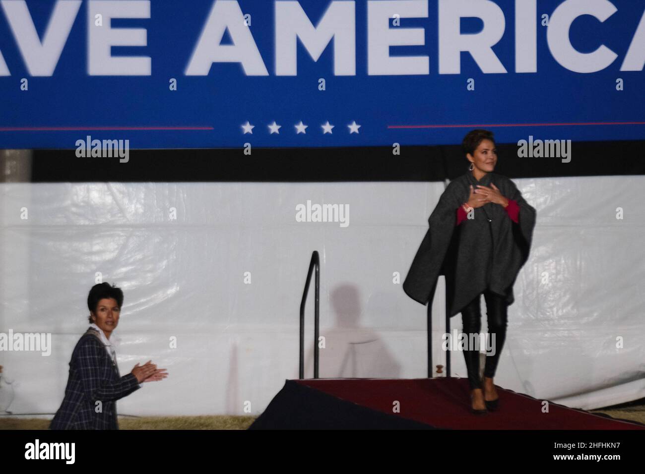 Florence, Arizona, USA. 15th Jan, 2022. Former President Donald Trump ...