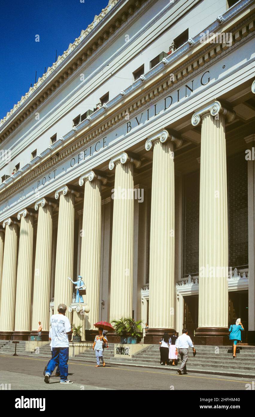 The Manila Central Post Office, often called the Post Office Building ...