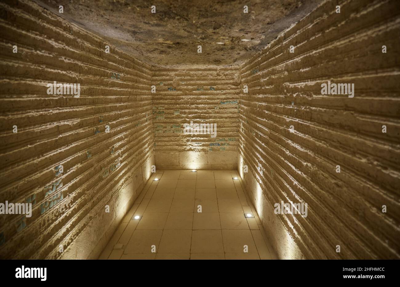 Inside the Step Pyramid of Djoser, Saqqara, Egypt Stock Photo - Alamy