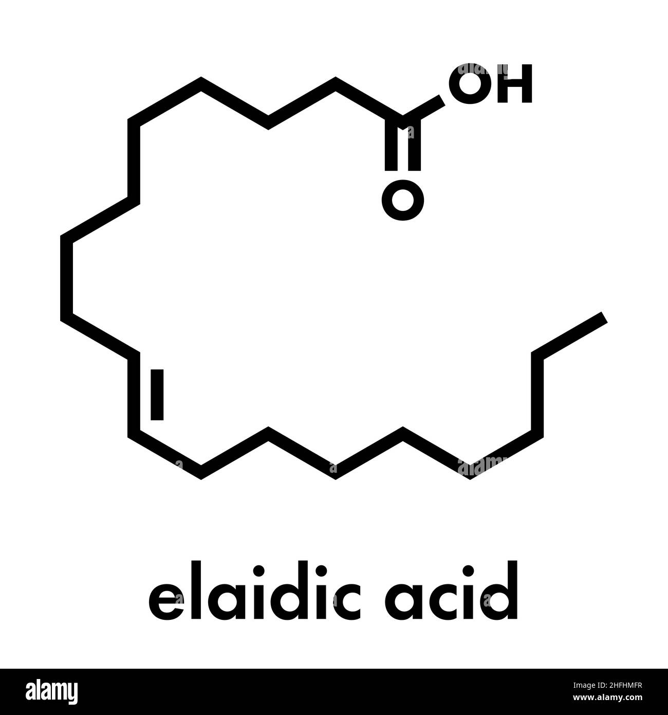 Hydrogenation fat formula Stock Vector Images - Alamy