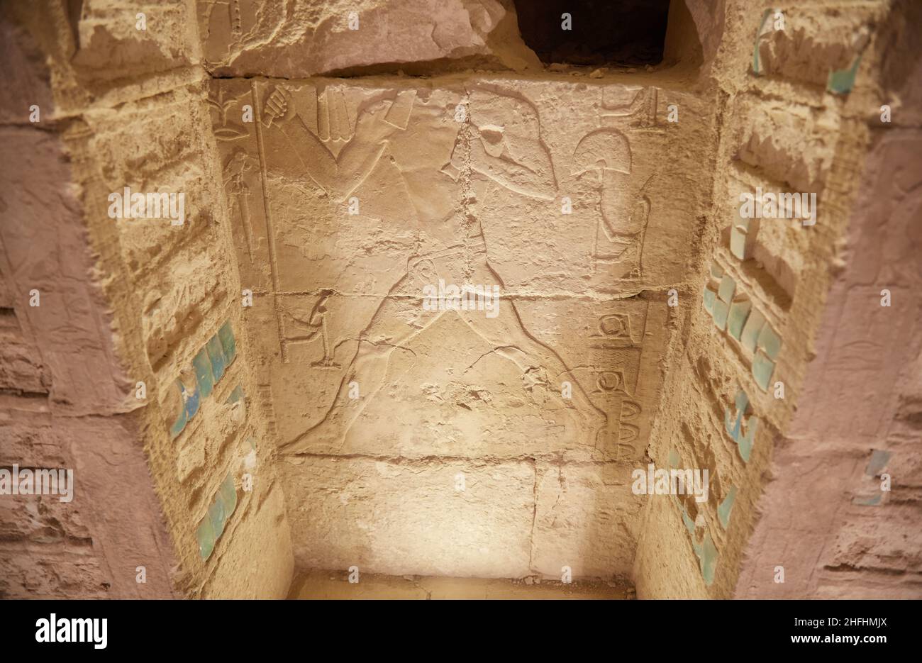 Inside the Step Pyramid of Djoser, Saqqara, Egypt Stock Photo - Alamy