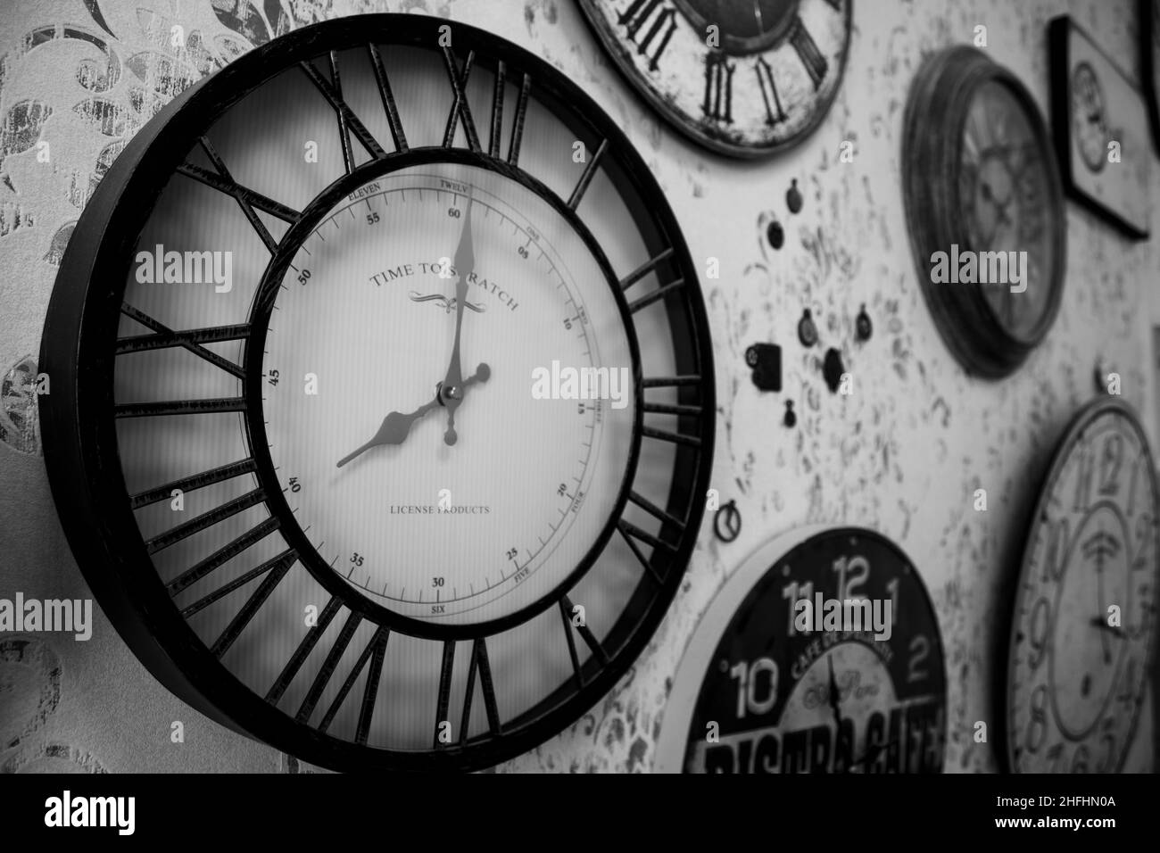 Vintage Photography Clock