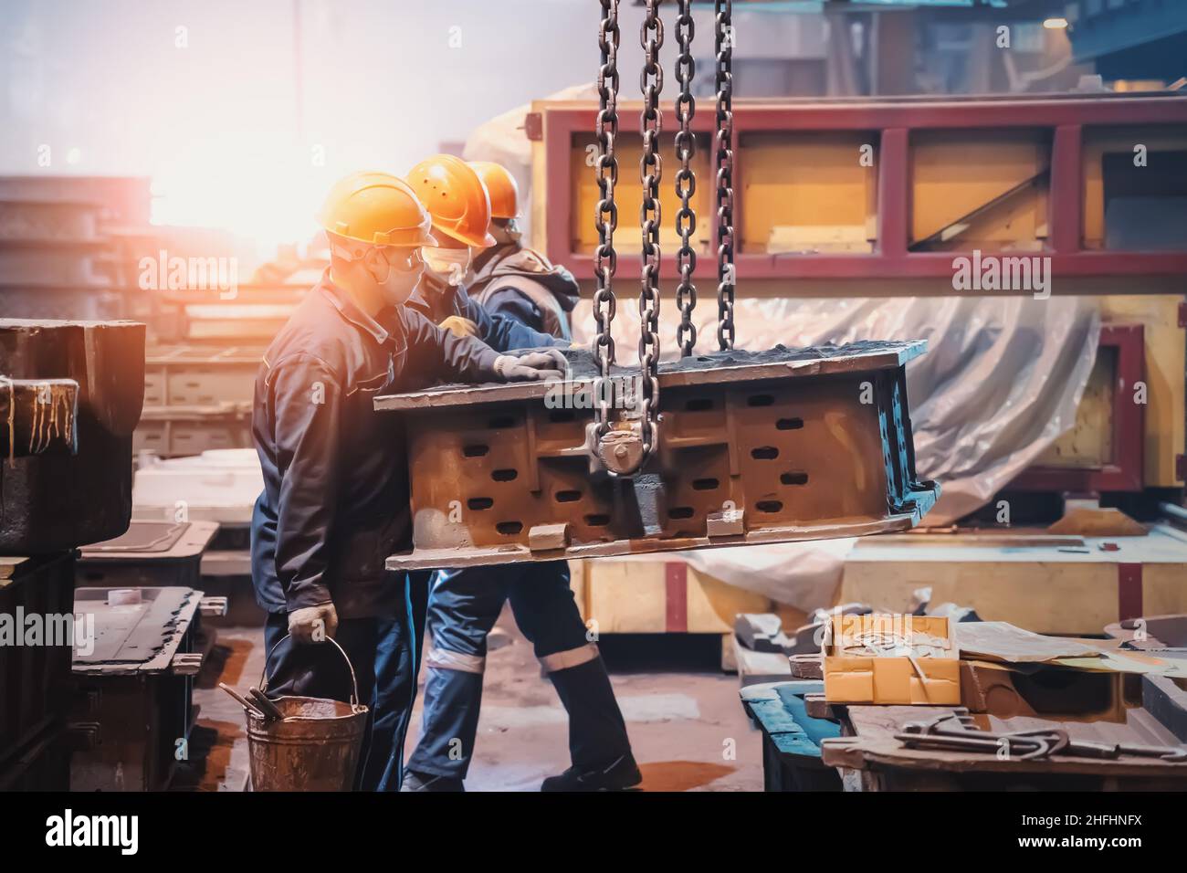 Industrial safety helmets hi-res stock photography and images - Alamy