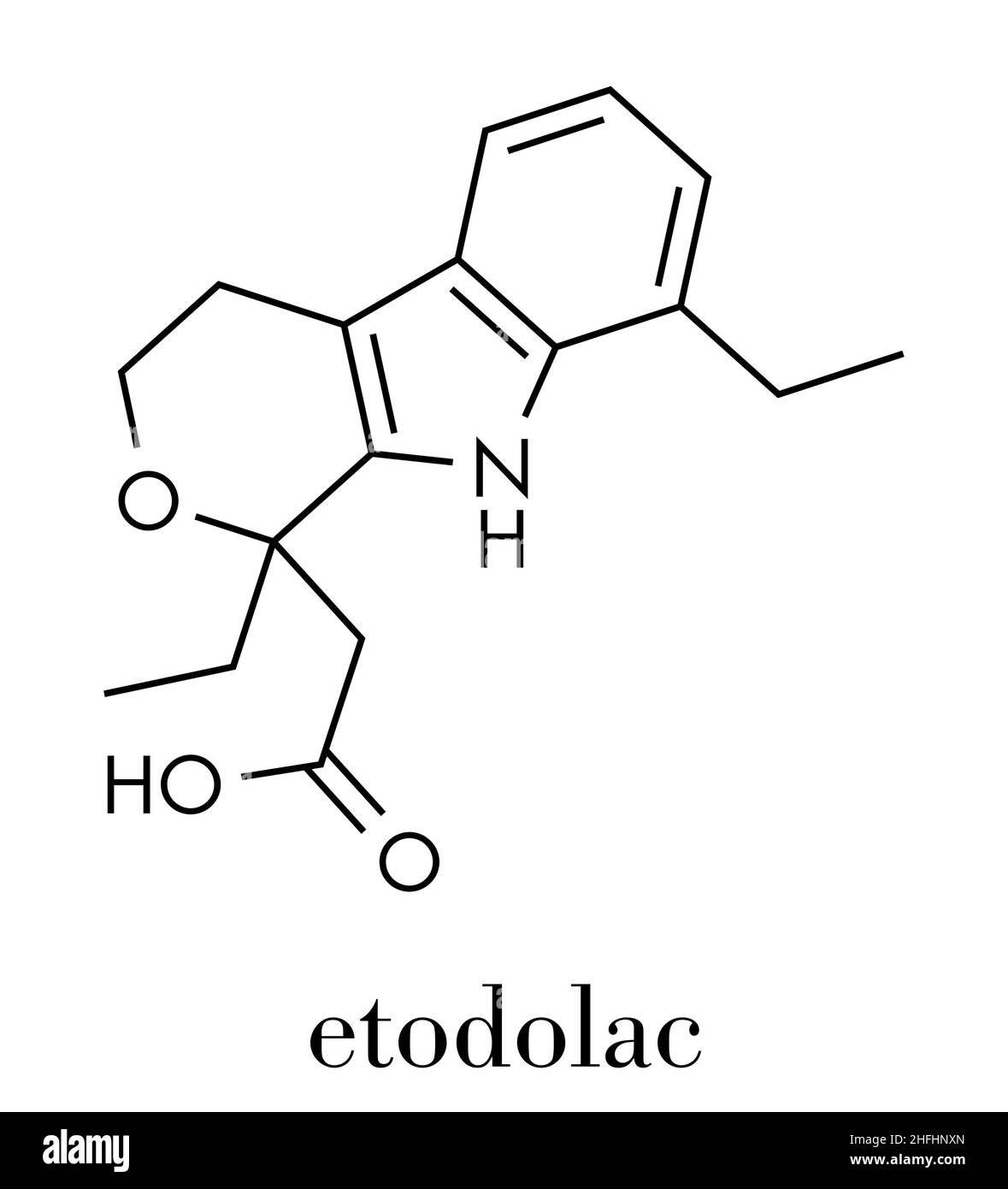 Etodolac Stock Vector Images - Alamy