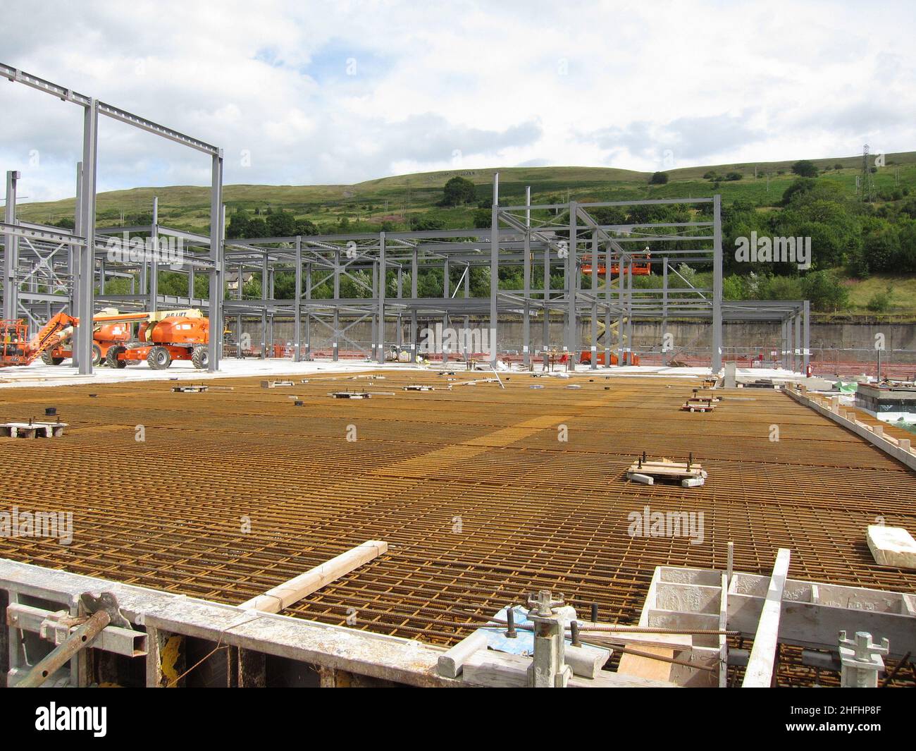 Formwork form work concrete slab hi-res stock photography and images ...