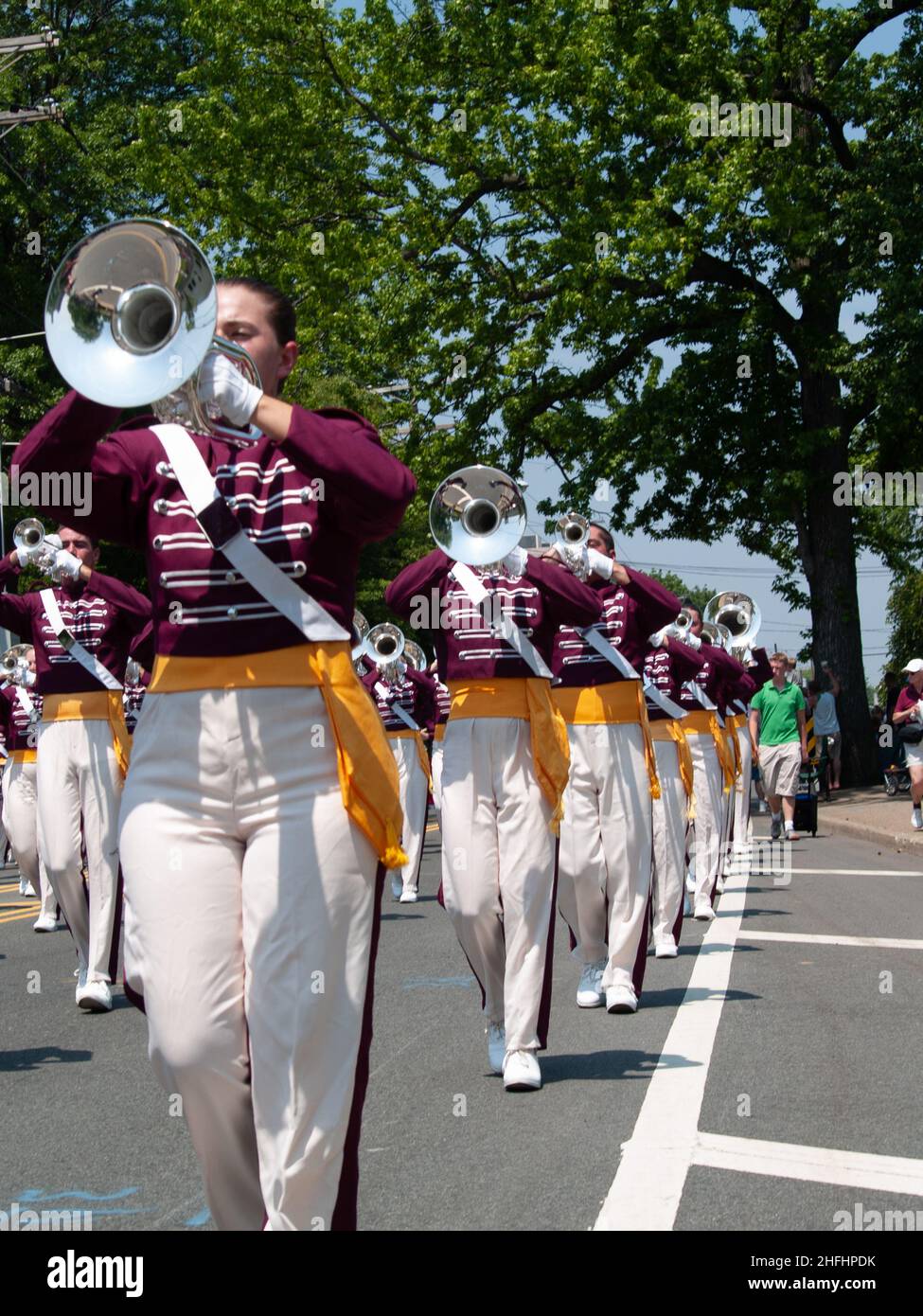 Majorettes show at independence hi-res stock photography and images - Alamy