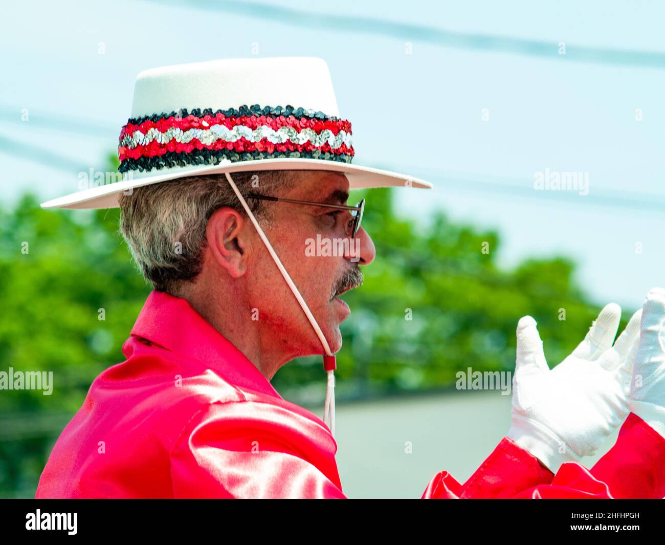 Action band leader hi-res stock photography and images - Alamy