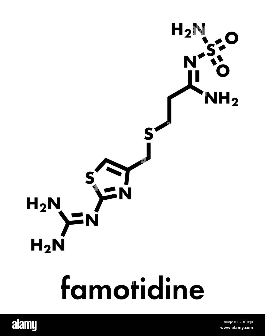 Famotidine Stock Vector Images - Alamy