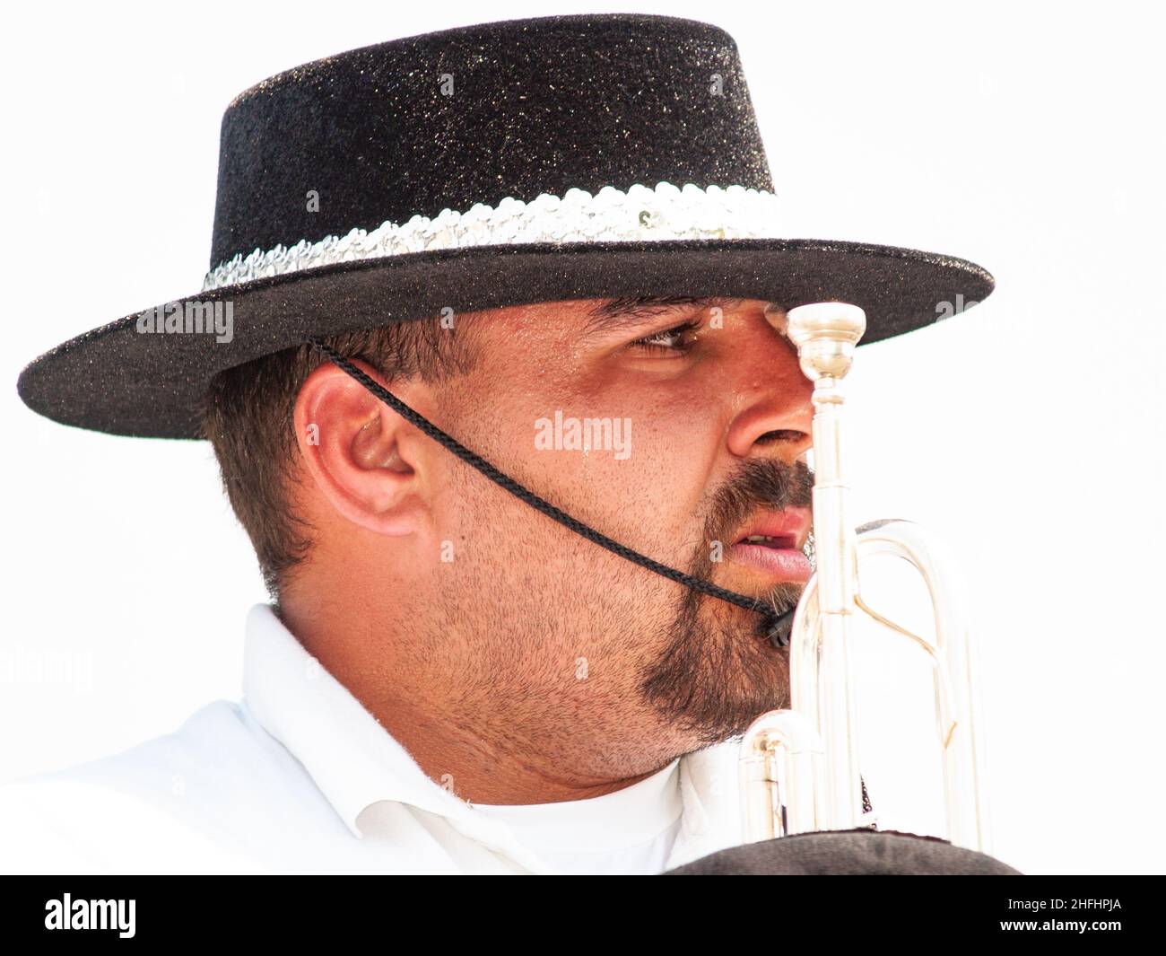 Band Leader At a parade Stock Photo - Alamy