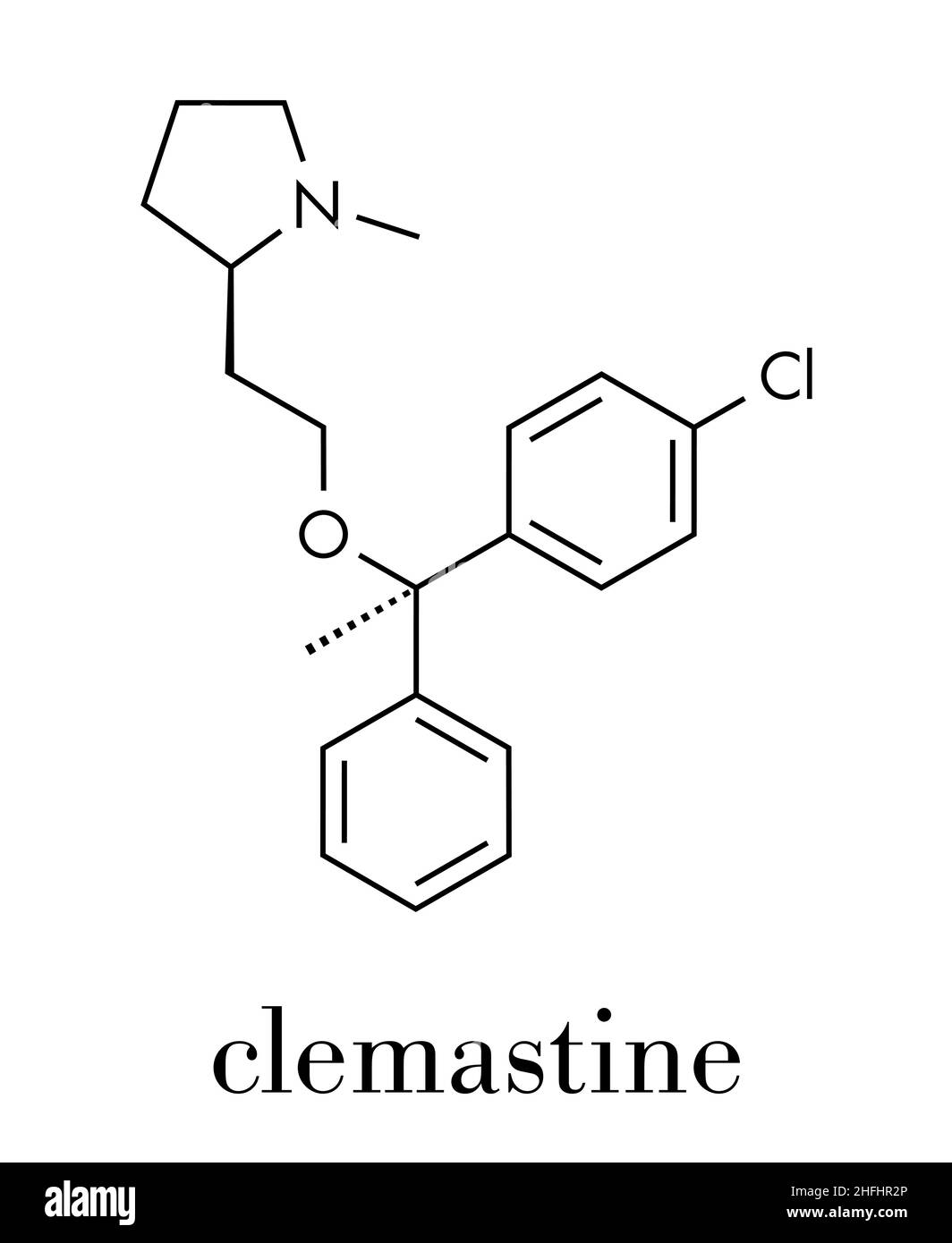 Clemastine Stock Vector Images - Alamy