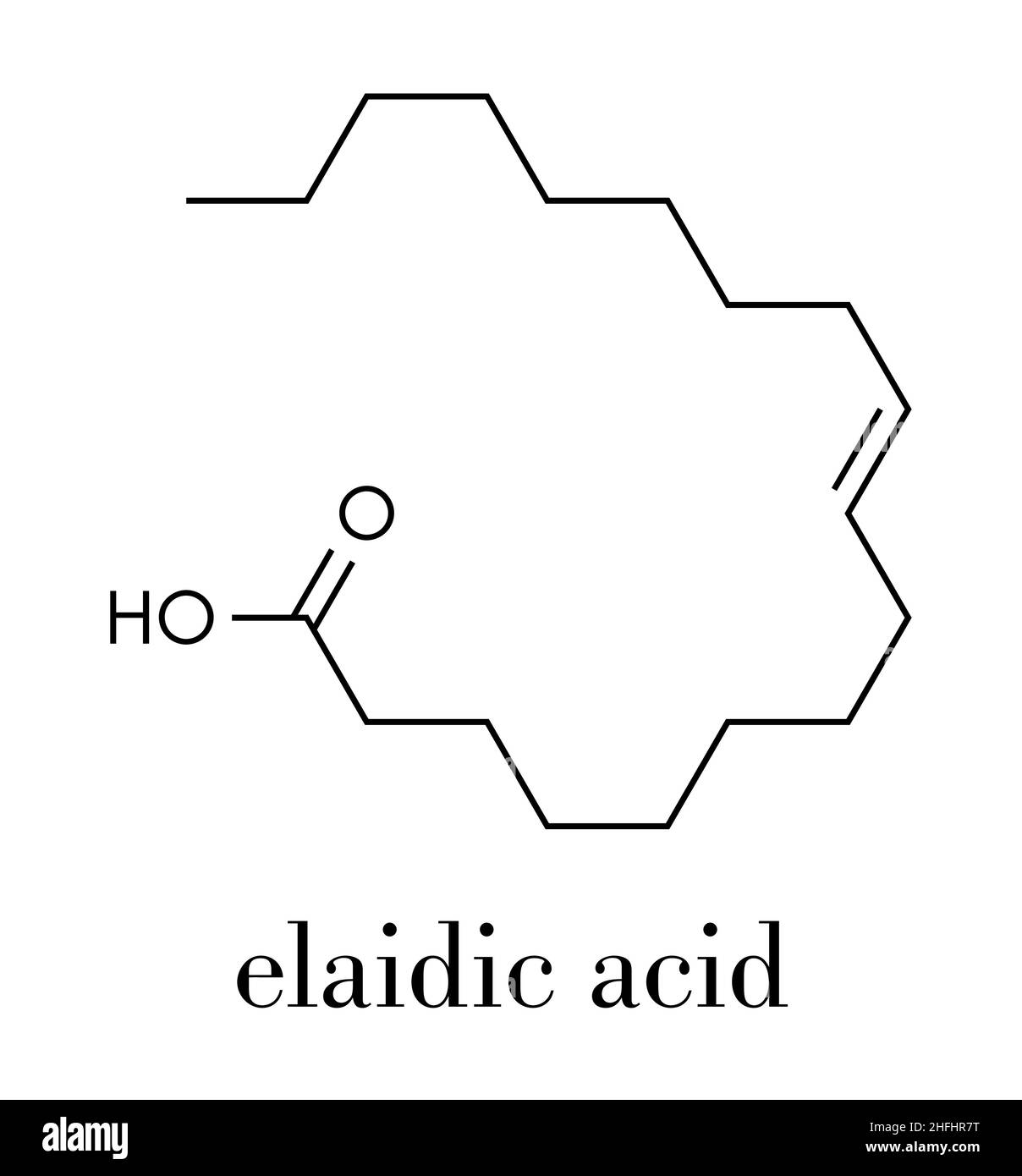 Hydrogenation fat formula Stock Vector Images - Alamy