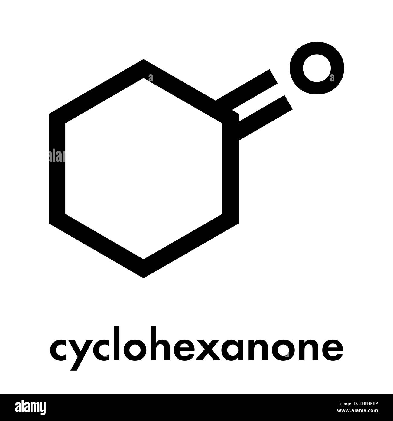 Cyclohexanone Stock Vector Images Alamy