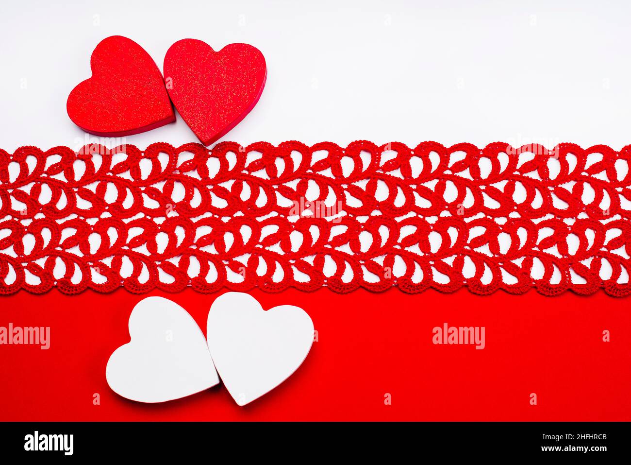 Greeting card. Love concept.Template on the theme of valentine's day ...