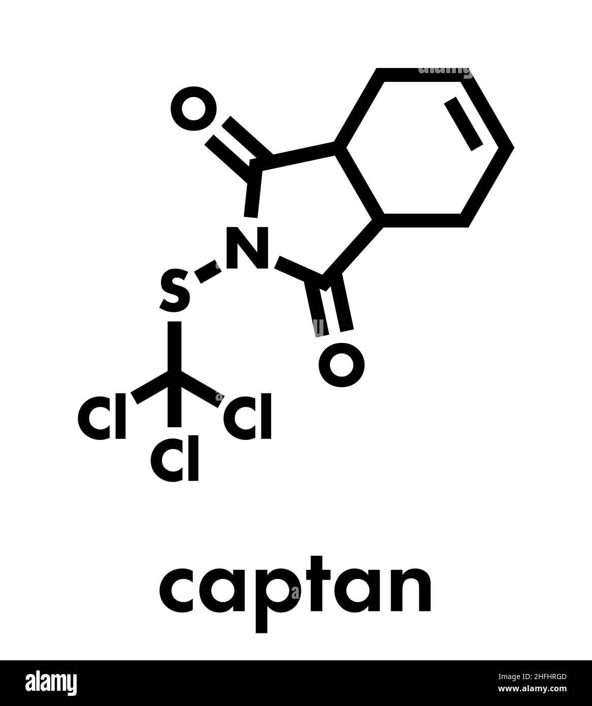 Captan fungicide molecule hi-res stock photography and images - Alamy