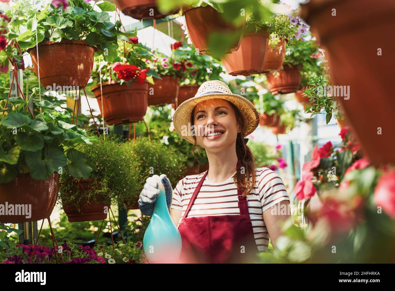 Woman horticulture hi-res stock photography and images - Alamy