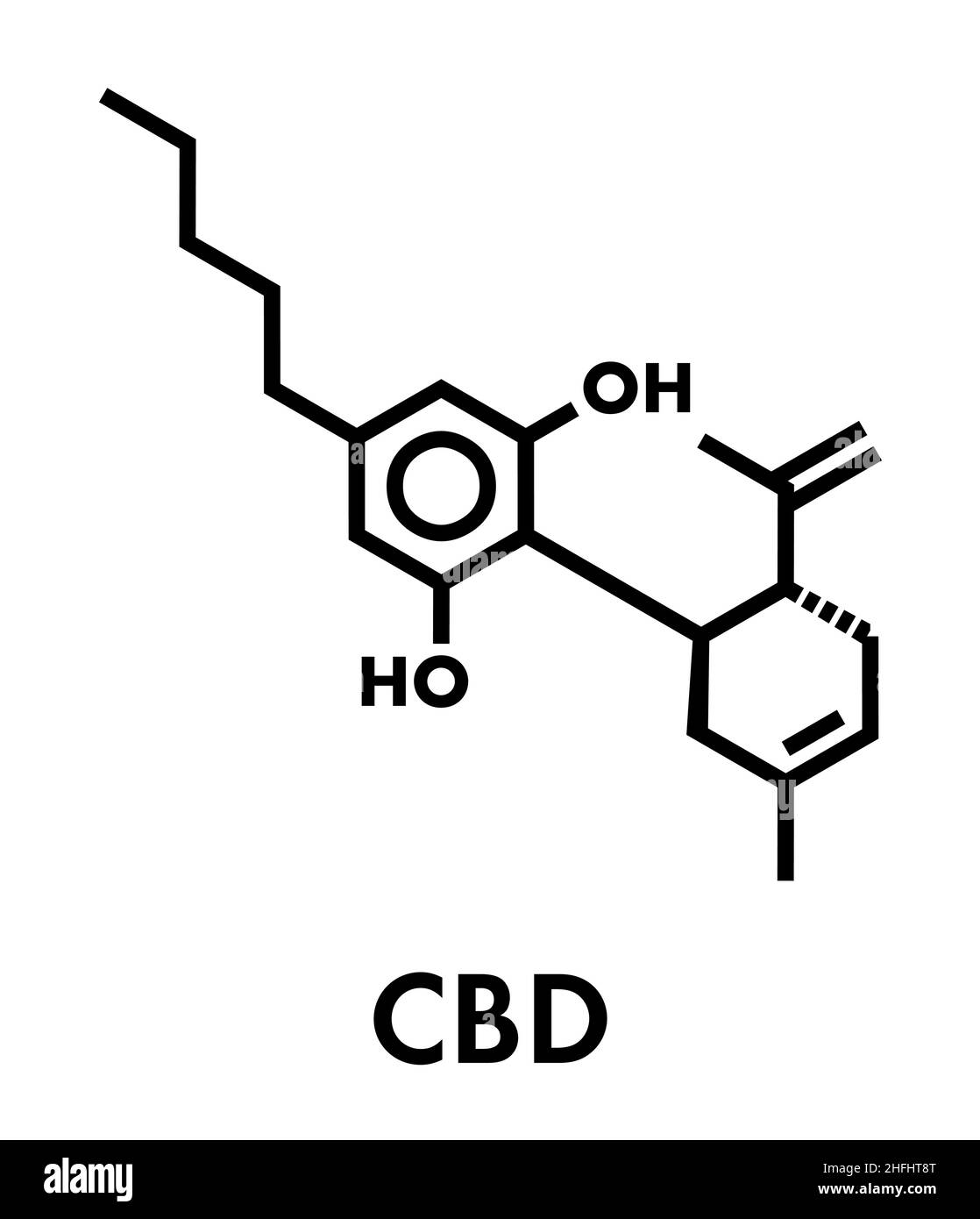 Cannabidiol Cbd Cannabis Molecule Has Antipsychotic Effects