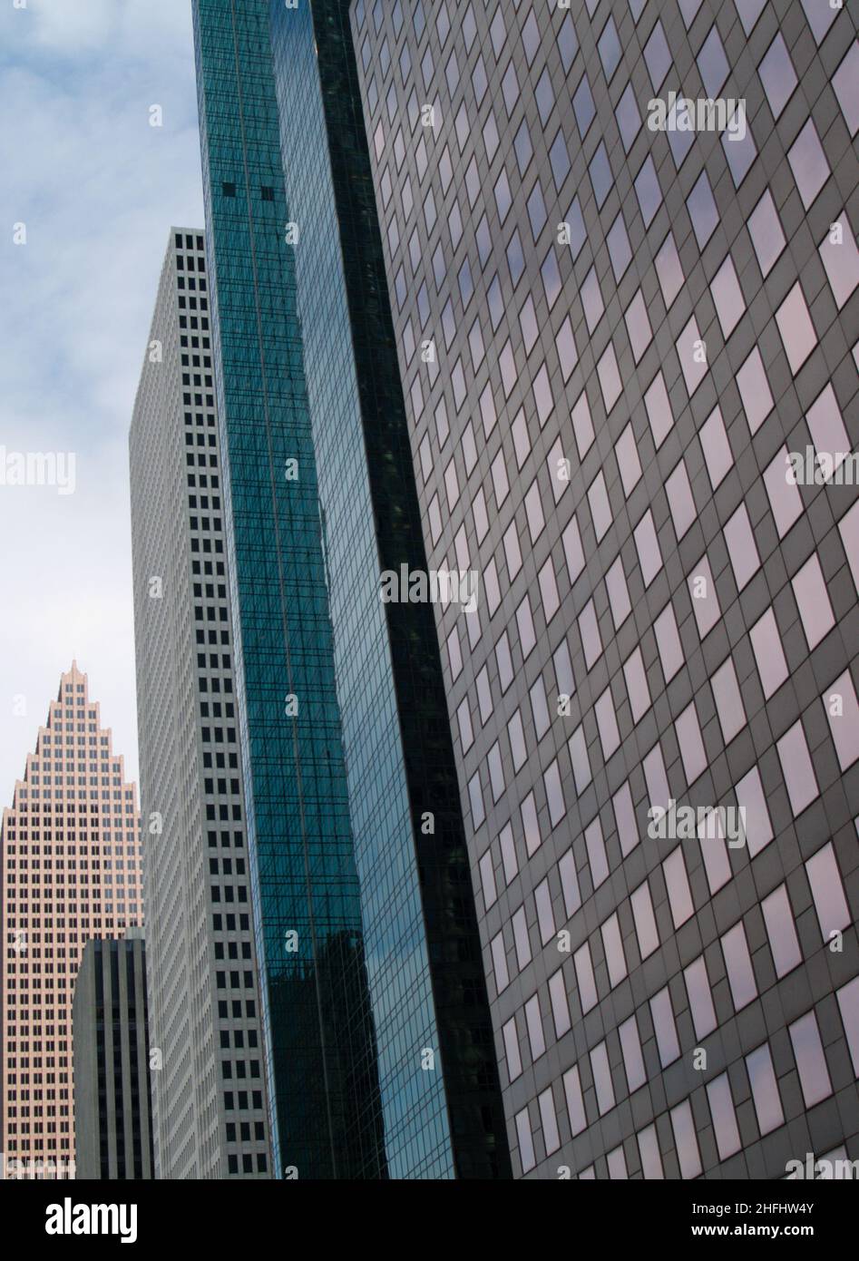 Houston city grid hi-res stock photography and images - Alamy