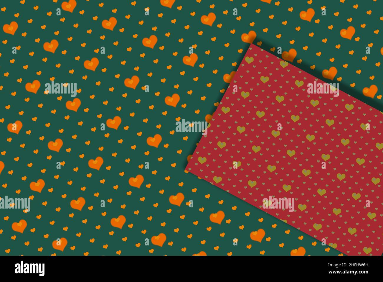 Creative abstract heart pattern background texture Stock Photo - Alamy