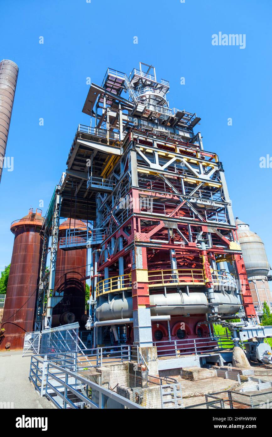 old iron works monuments from the late 20th century Stock Photo - Alamy