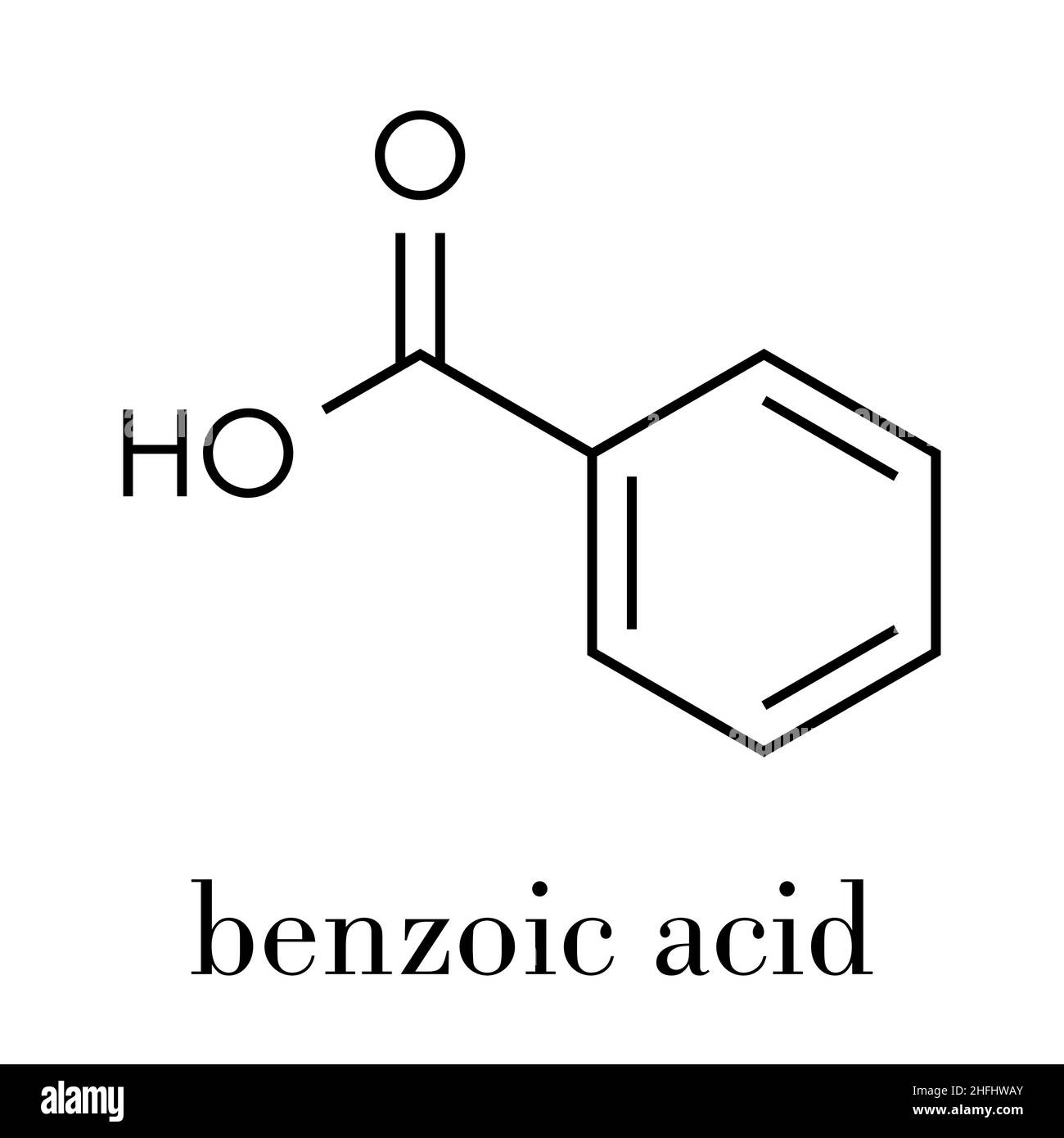 Benzoic Acid Structure