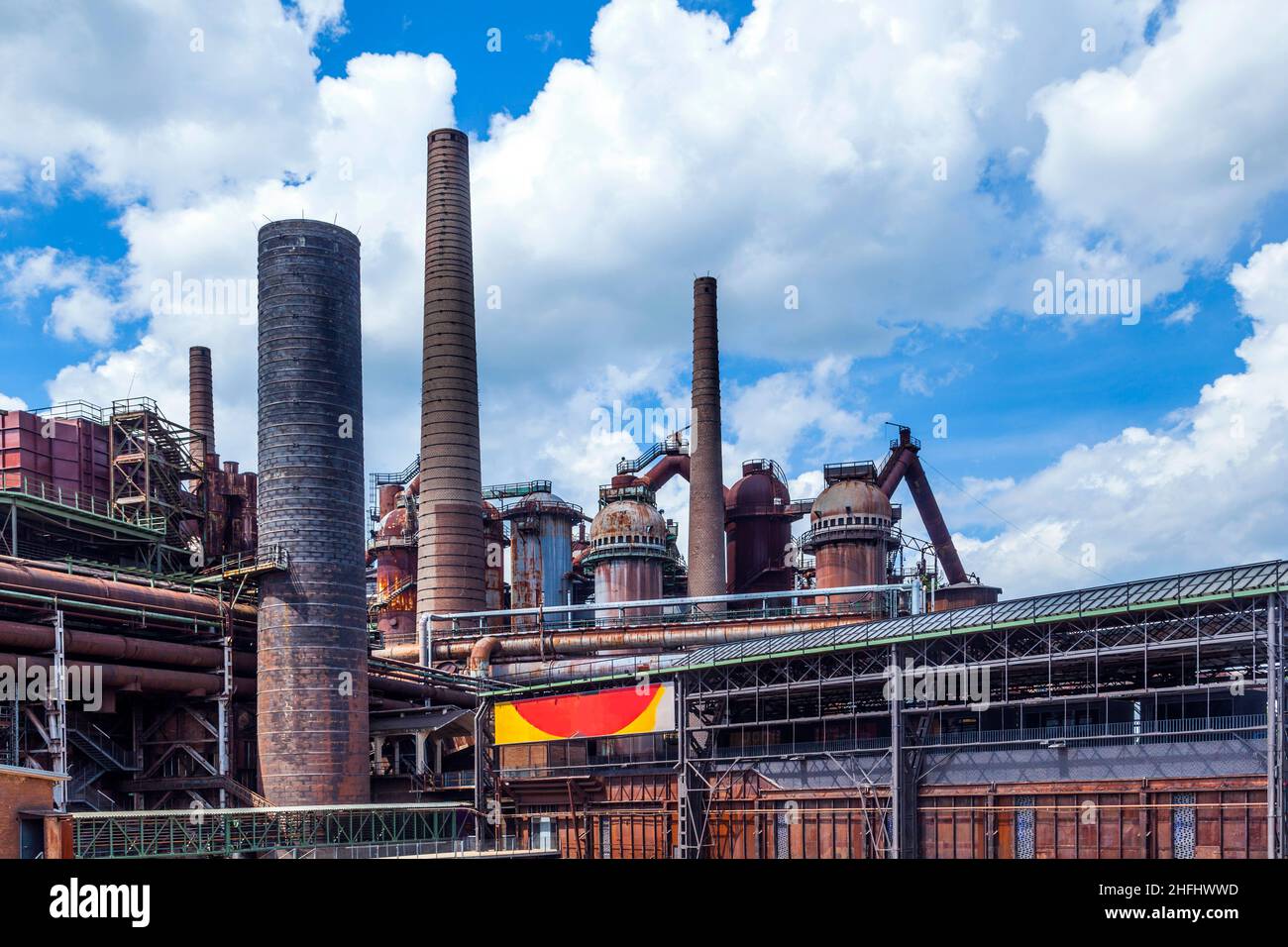 Saarland old steel factory hi-res stock photography and images - Alamy