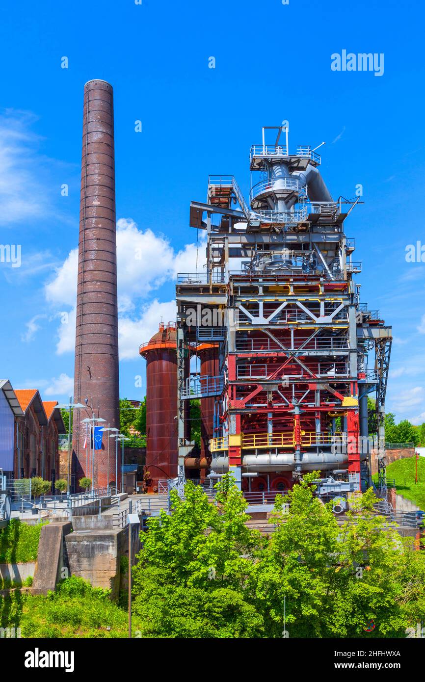 old iron works monuments from the late 20th century Stock Photo - Alamy