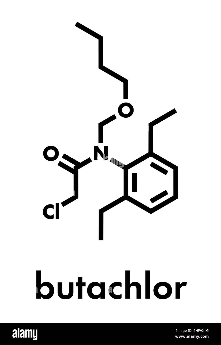 Butachlor molecule hi-res stock photography and images - Alamy