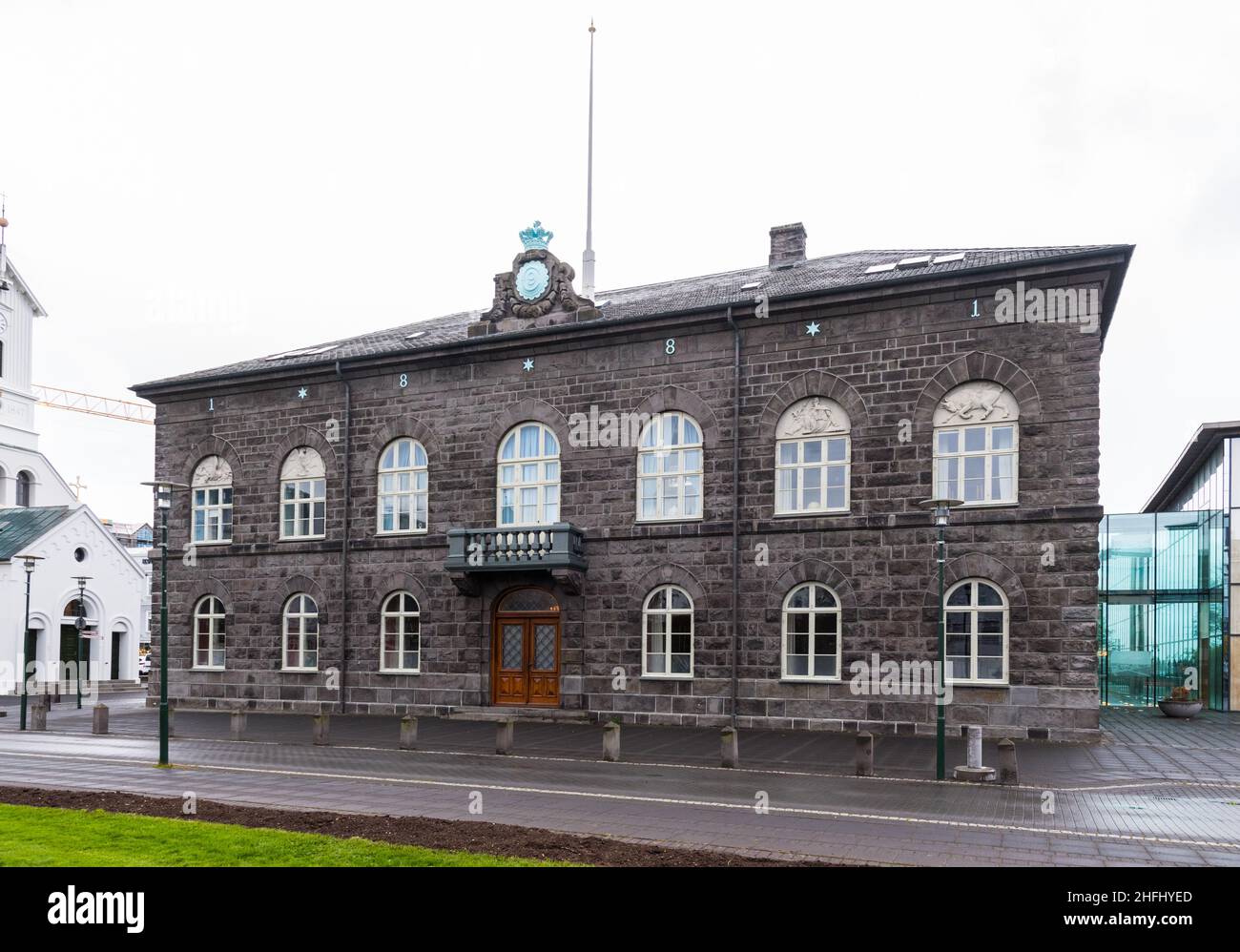 Icelandic parliament house hi-res stock photography and images - Alamy