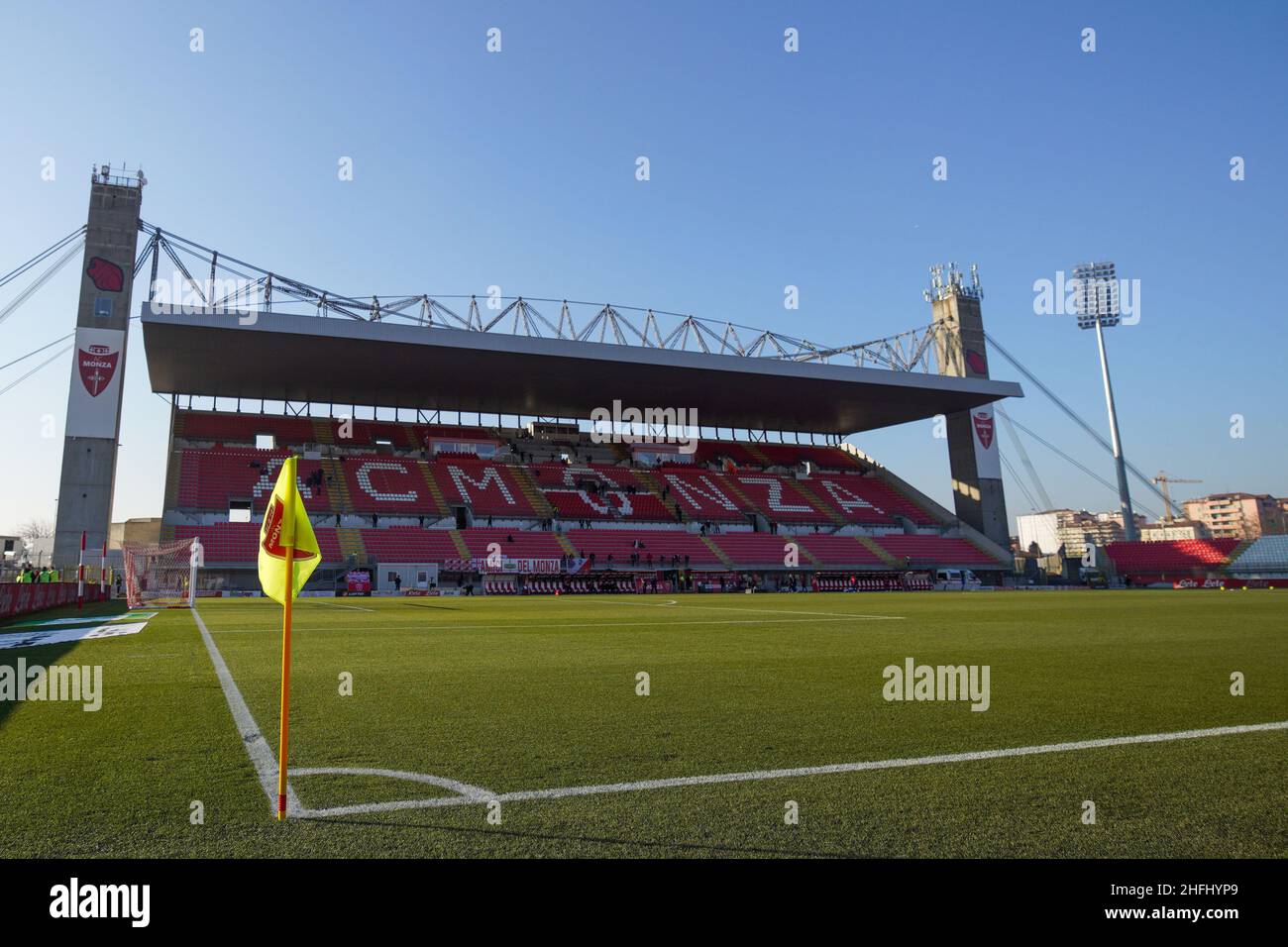 Stadio Brianteo, Monza (MB), Italy, January 16, 2022, U-Power Stadium ...