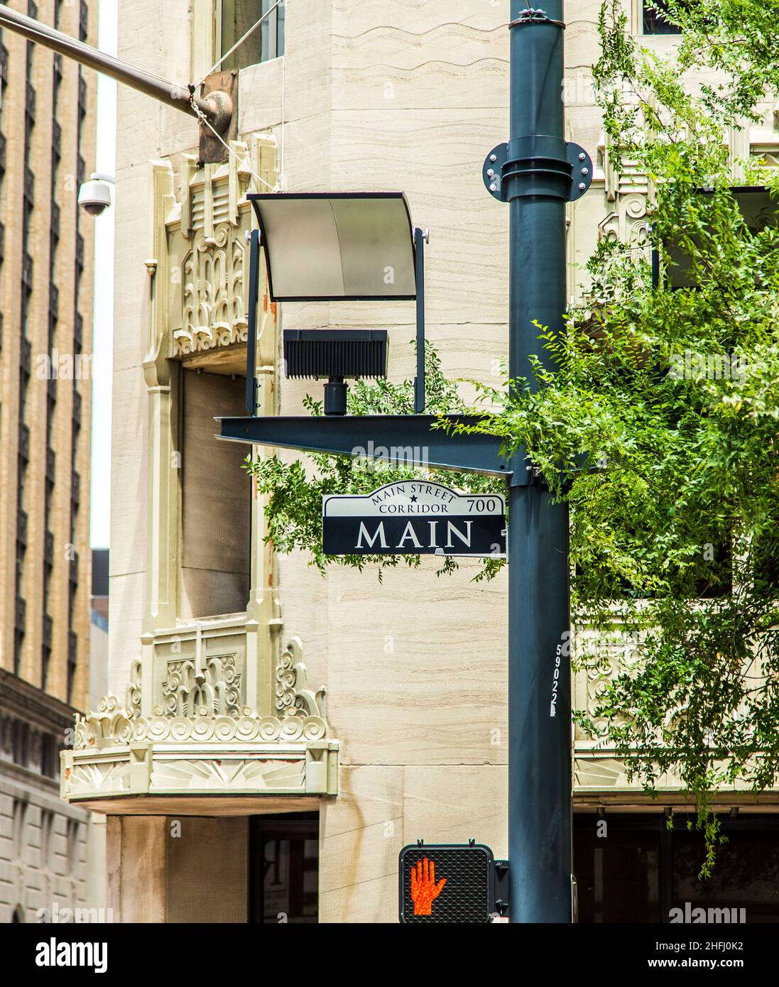 Houston road sign hi-res stock photography and images - Alamy