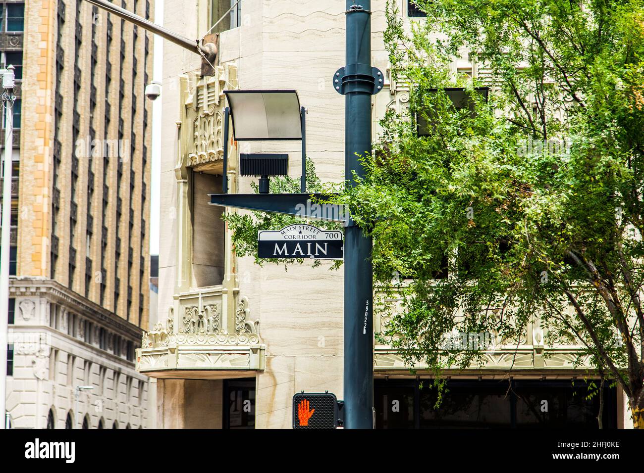 Houston road sign hi-res stock photography and images - Alamy