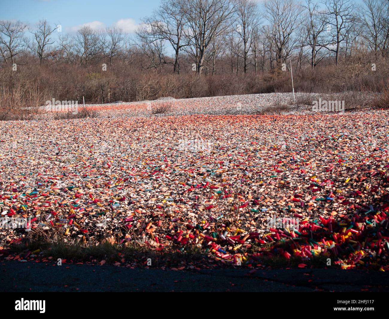 Shattered Clay Targets