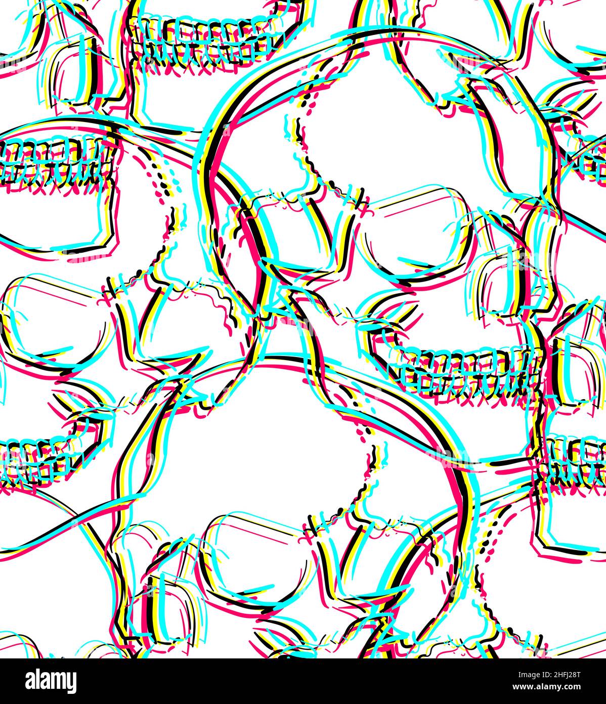 Scary halloween display skeleton Stock Vector Images - Alamy