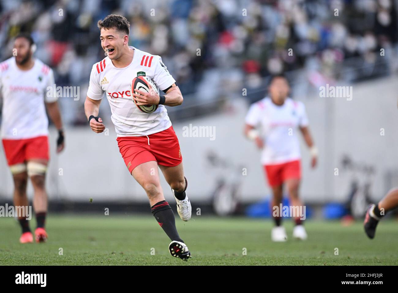 Tokyo, Japan. Credit: MATSUO. 16th Jan, 2022. Tiaan Falcon () Rugby ...