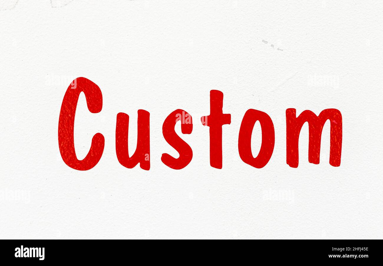 handwriting custom at the white washed wall Stock Photo - Alamy