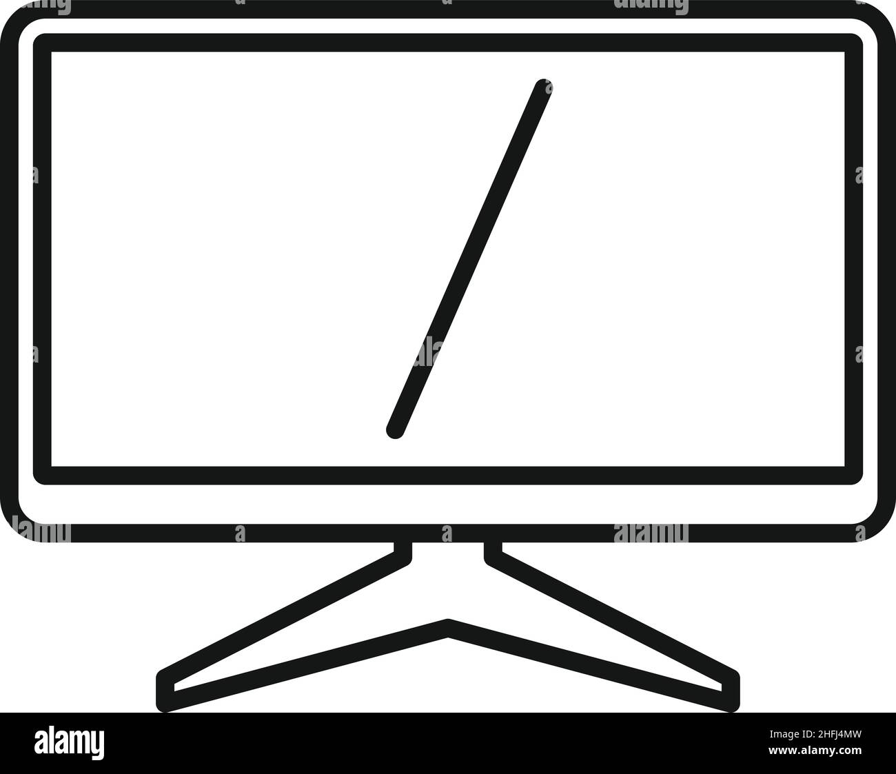 Samsung monitor display Black and White Stock Photos & Images - Alamy