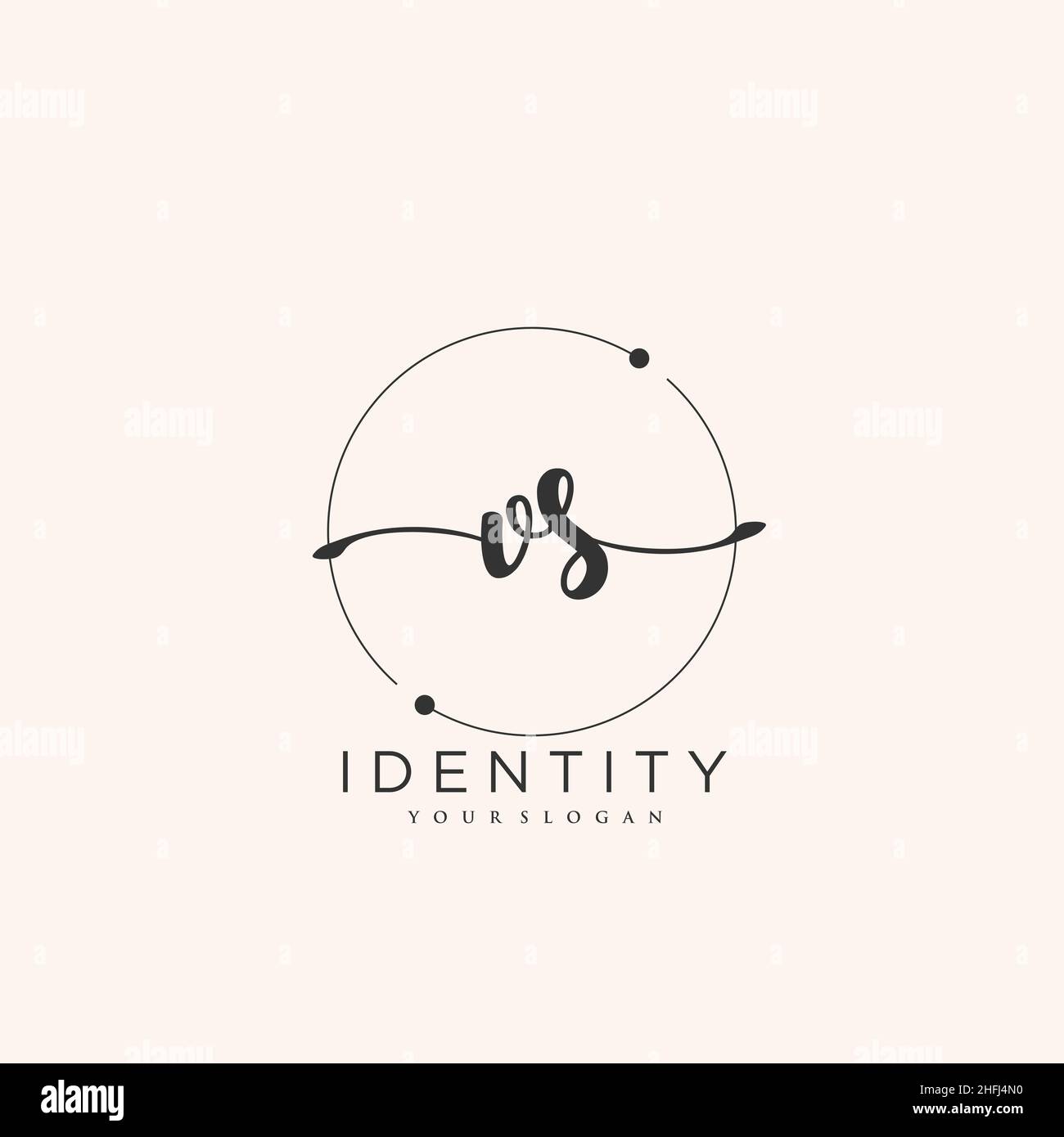 Handwritten vs vector vectors hi-res stock photography and images - Alamy
