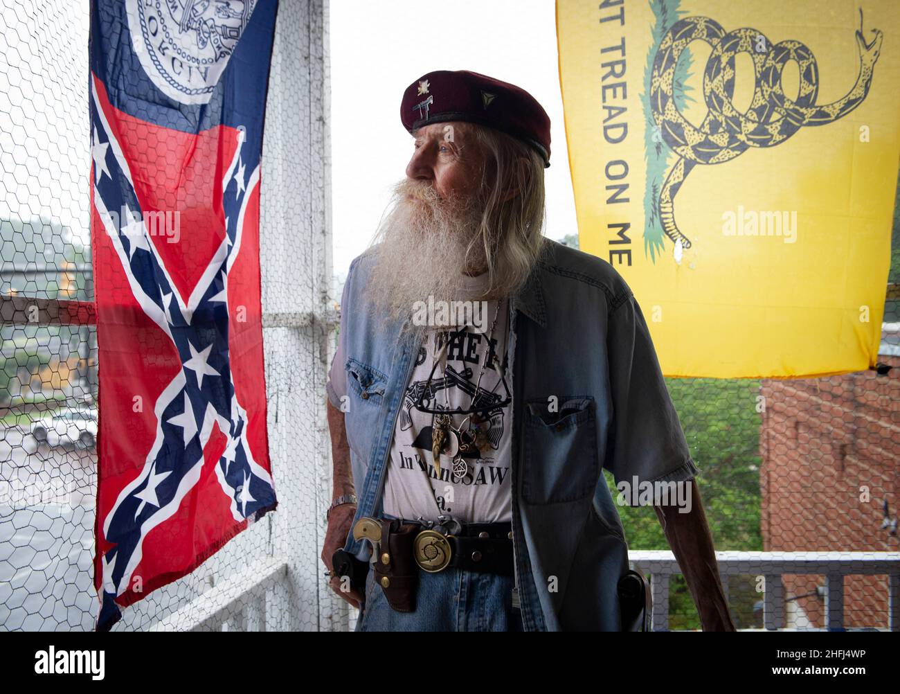 Kennesaw, Georgia, USA. 16th Jan, 2022. Dent Myers, photographed here ...