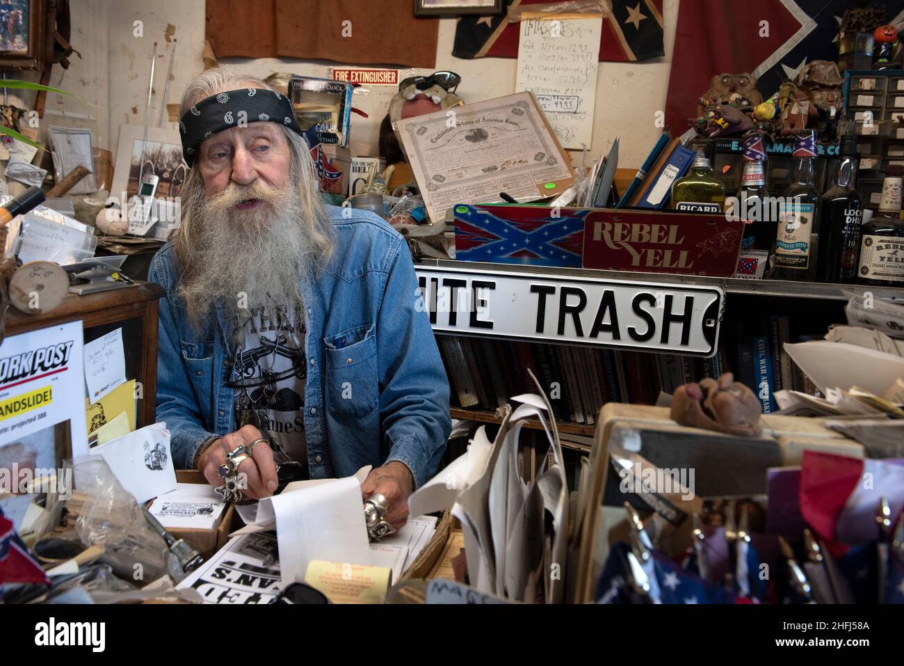 Kennesaw, Georgia, USA. 16th Jan, 2022. Dent Myers, known worldwide as ...