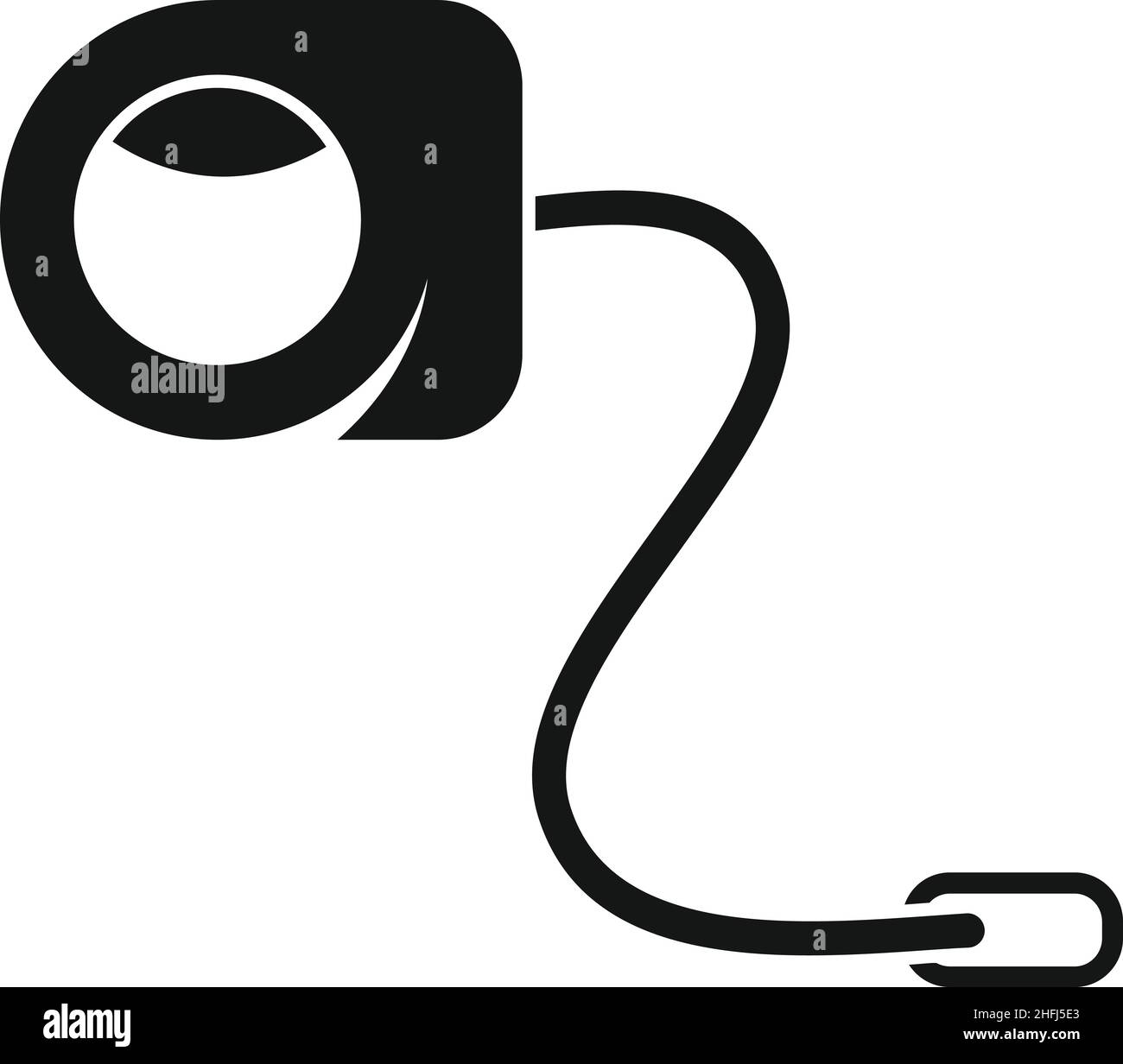 Collar leash icon simple Stock Vector Images - Alamy