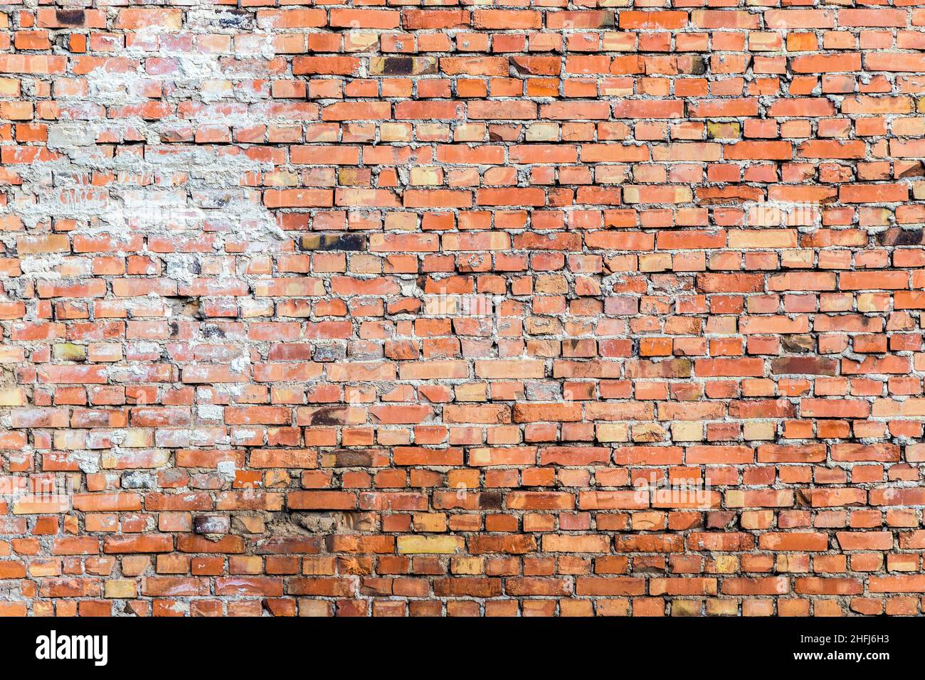 pattern of old historic brick wall im harmonic structure Stock Photo ...
