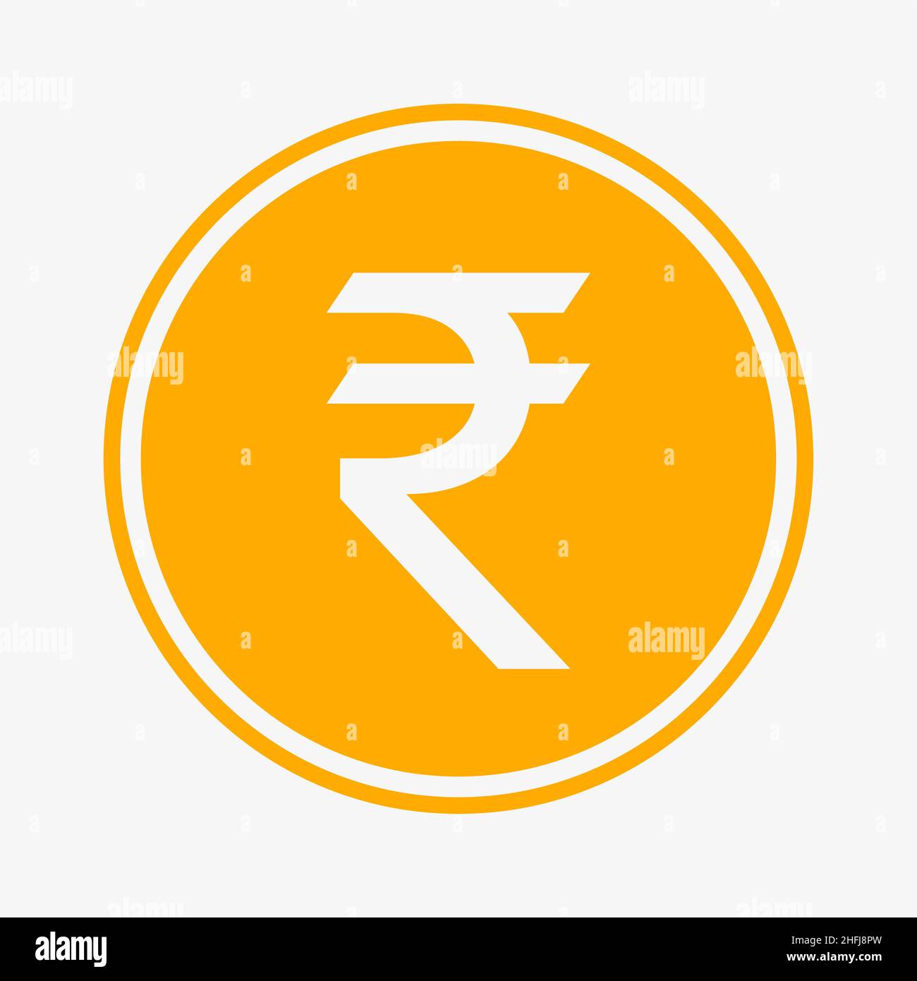 Rupee icon. Indian currency symbol. Coin symbol Stock Vector Image ...