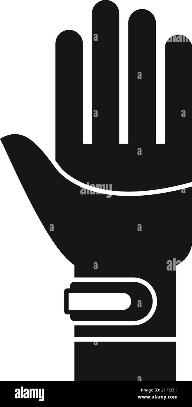 Arm bandage icon simple vector. Hand injury. Fracture hurt Stock Vector ...