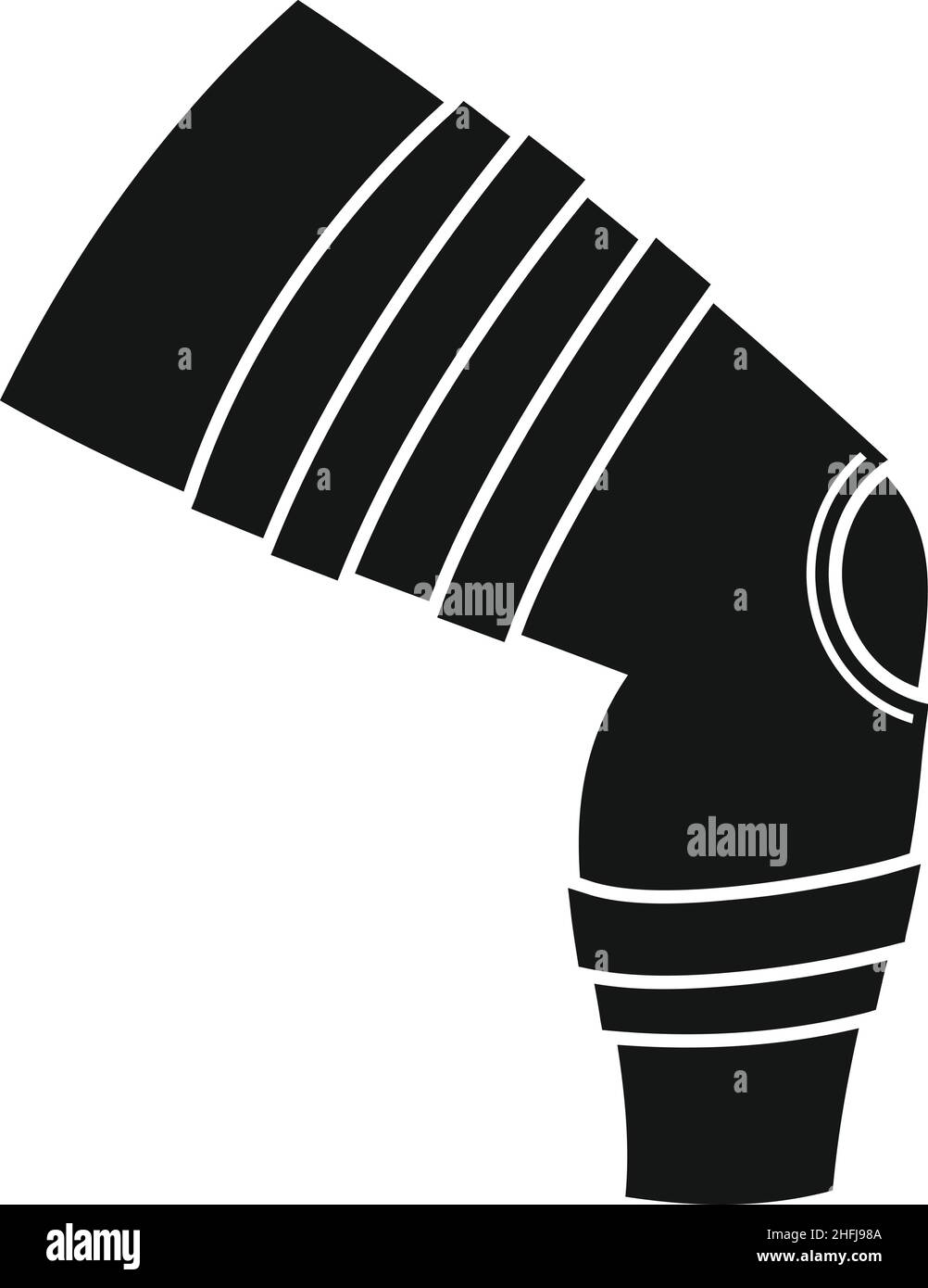 Knee leg cast Stock Vector Images - Alamy