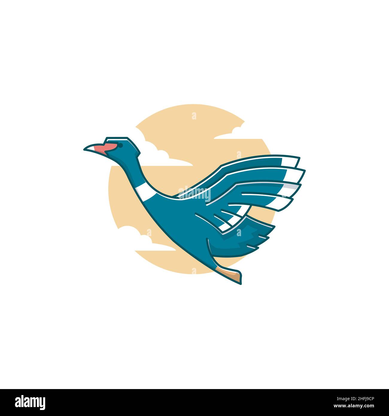 Cartoon goose hi-res stock photography and images - Alamy