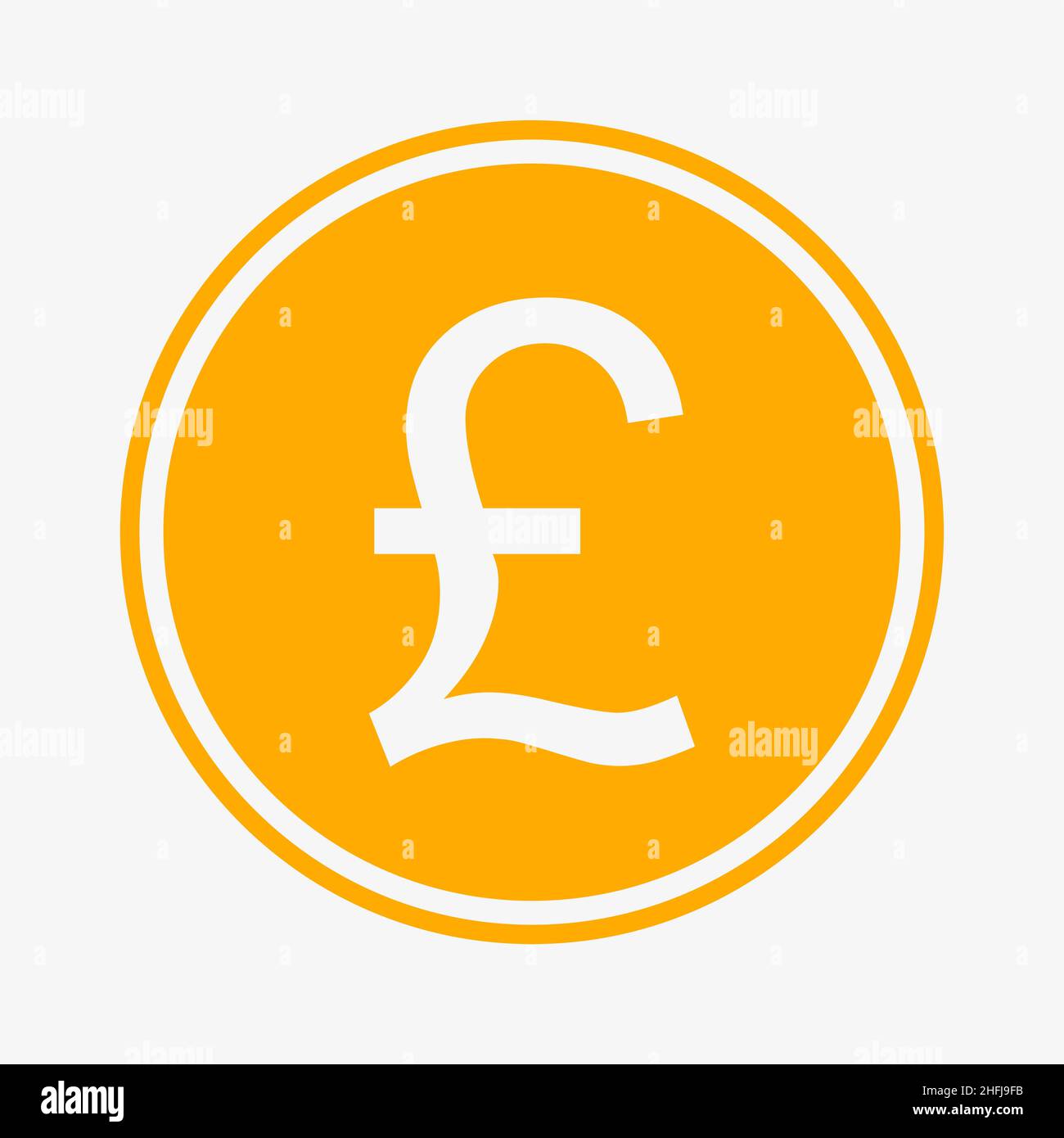 Pound icon. British currency symbol. Coin symbol Stock Vector Image ...