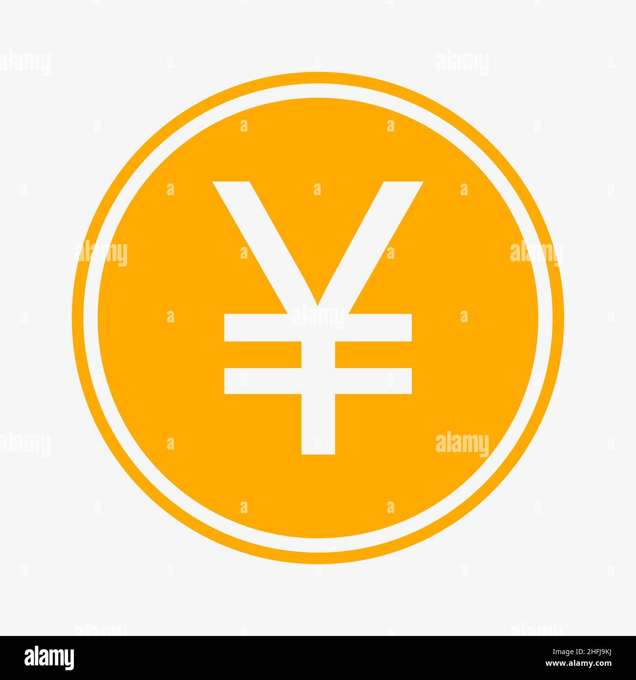 Yen icon. Japanese currency symbol. Coin symbol Stock Vector Image ...